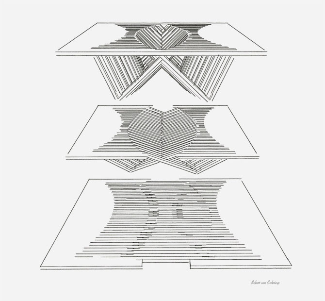 Robert van Embricqs: Rising Table | Daily Impulse